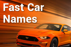 Fast Car Names: Inspiring Identity and Speed - Car Names