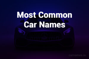 Car Names – Find Unique Car Names Instantly