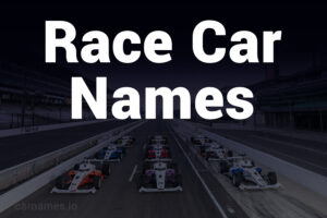 Race Car Names: Ignite Passion and Performance - Car Names